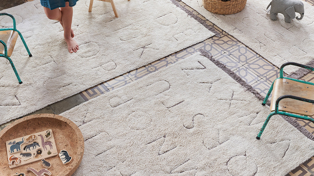Shop de wasbare tapijten van Lorena Canals bij In den Olifant